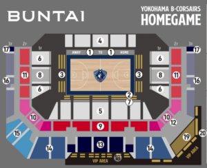 横浜BUNTAIアリーナのキャパと座席の見え方は？アクセスや駐車場も | あおぞら